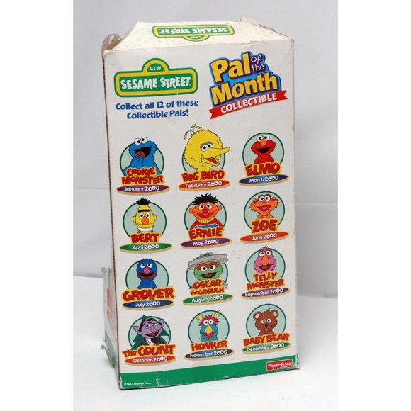 Sesame Street | Toys | Sesame Street Pal Of Month Big Bird Feb 200 Htf ...